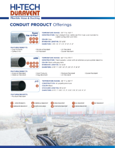 Hi-Tech Duravent - HiTech piping