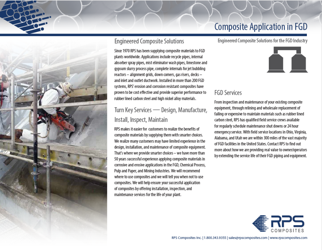 RPS Composites - HiTech piping